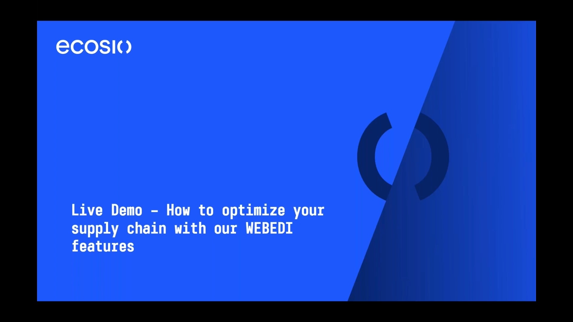 Webinar Recording | Live Demo: How to optimise your Supply Chain with ...