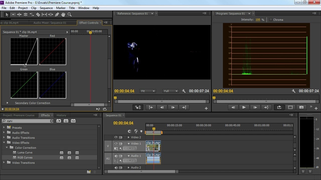Advanced Editing in Adobe Premiere Pro - Color Management
