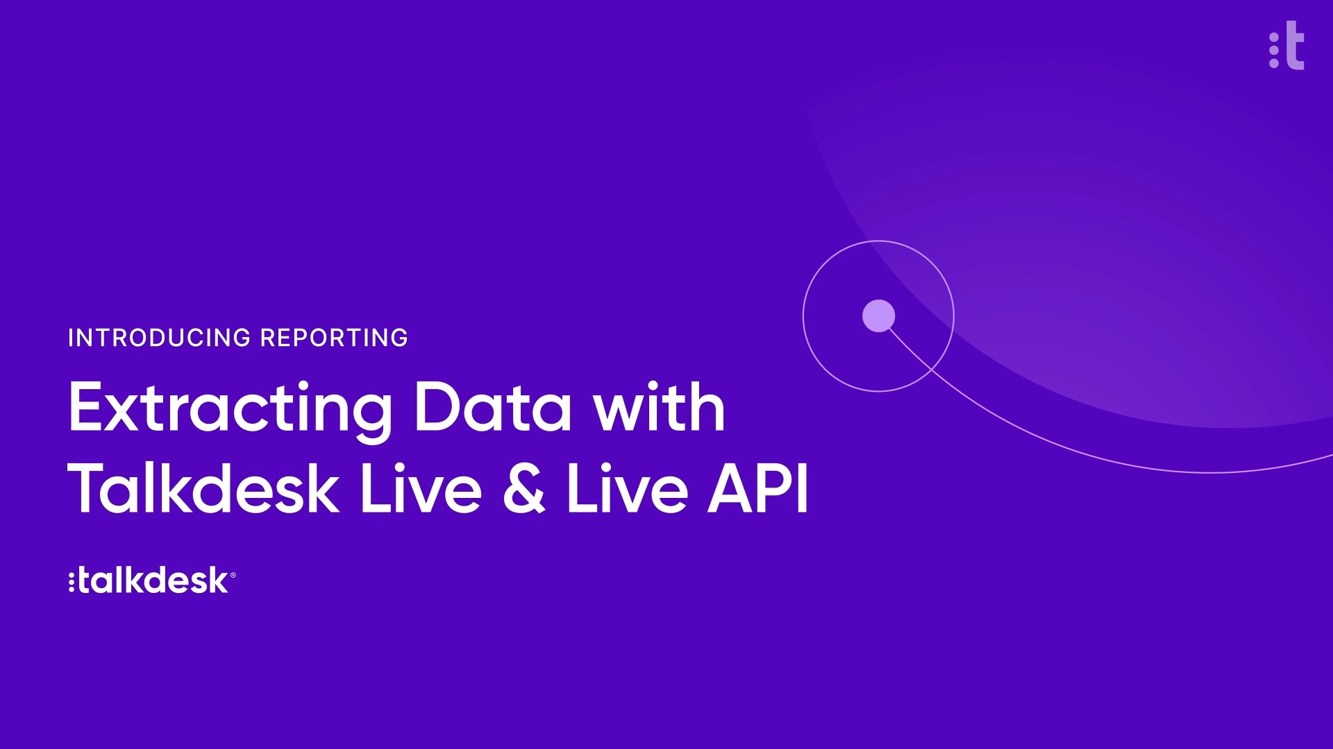Talkdesk Live Overview – Knowledge Base