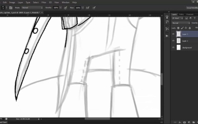 Illustrating Personality in Character Design - Line Art and Base Colors