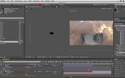 Camera Flythrough In After Effects - Setting Up The Still Frame