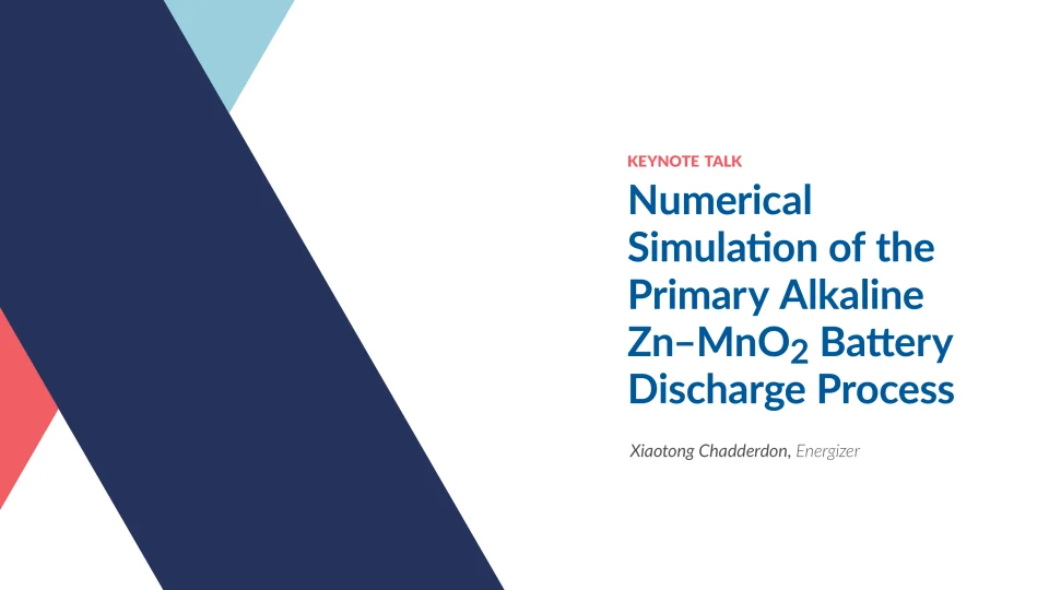 Keynote: Numerical Simulation of Primary Alkaline Zn–MnO2 Batteries