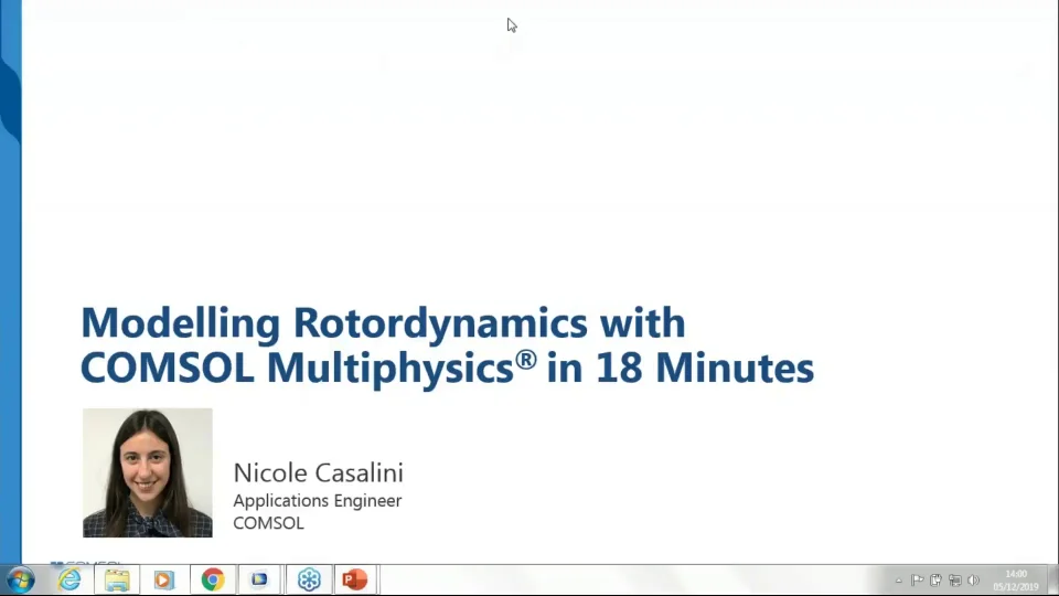 Modeling Rotordynamics in COMSOL Multiphysics®