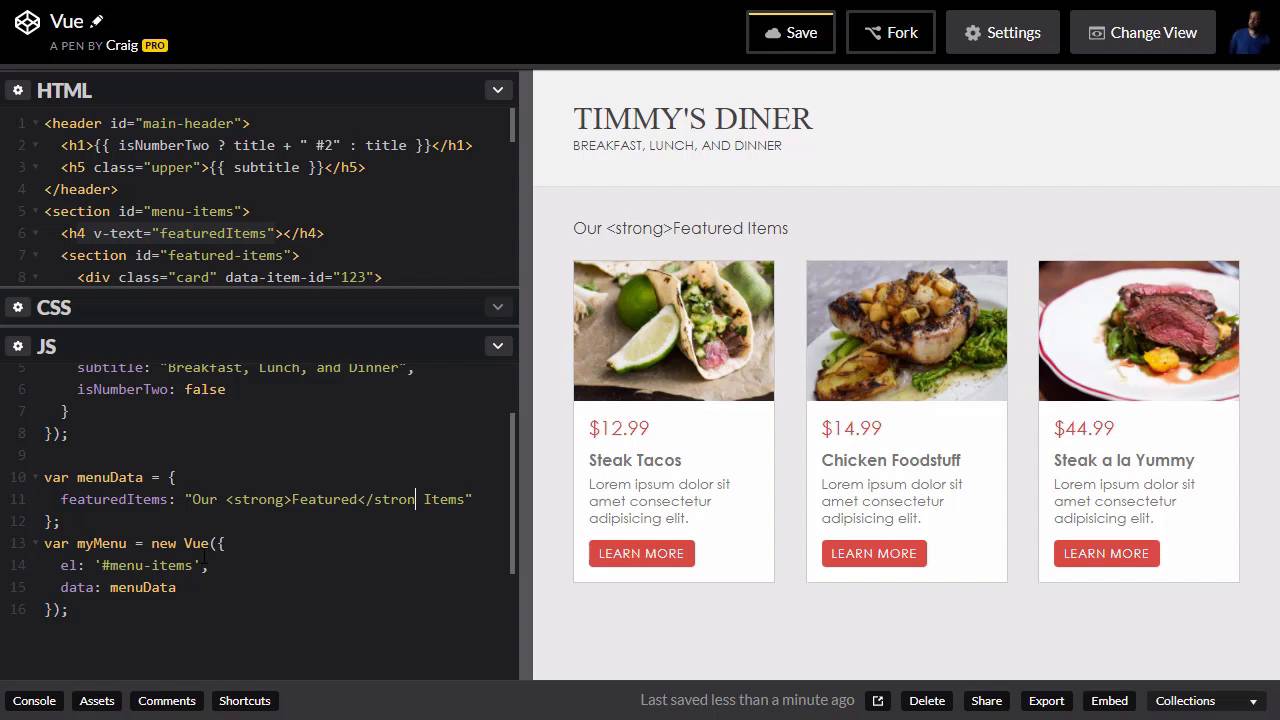 A Designer’s Introduction to Vue.js - Directives