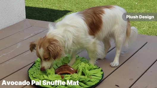 Discontinued - INJOYA Avocado Pal Dog & Cat Snuffle Mat, Green, Medium ...