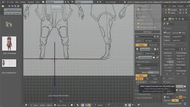 Modeling Sheets - CG Cookie