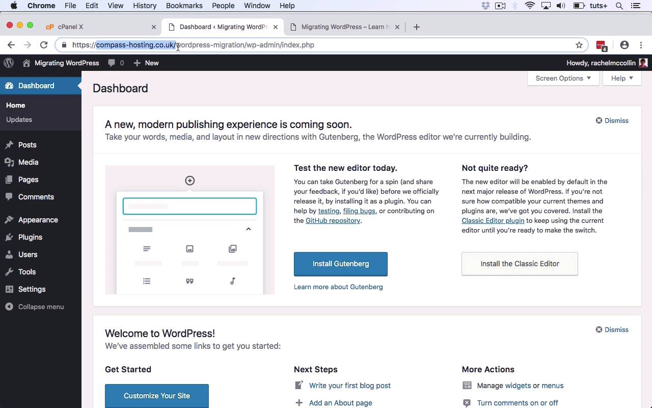 The Complete Guide to Migrating WordPress - FTP Access and PHPMyAdmin