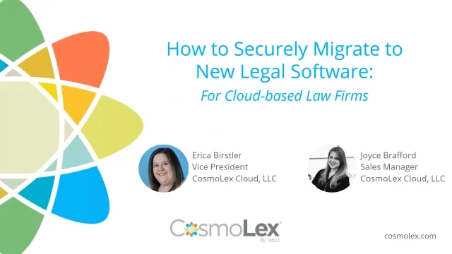 How to Securely Migrate to New Legal Software: For Cloud-based Law ...