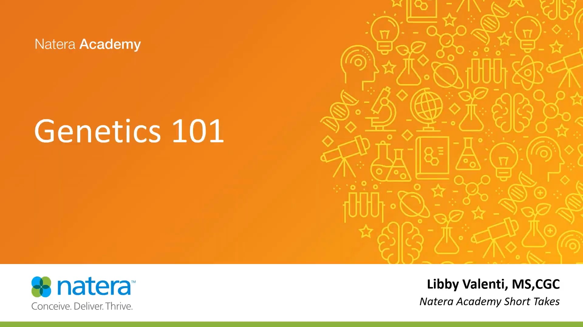 Genetics 101 Natera Academy Short Take