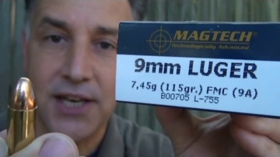 9mm Luger Ammo For Sale - 115 gr FMJ - Magtech Ammunition In Stock