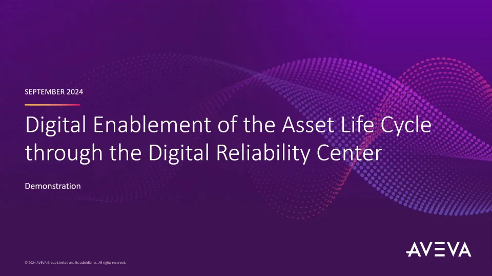 [Demo] Digital Reliability Center