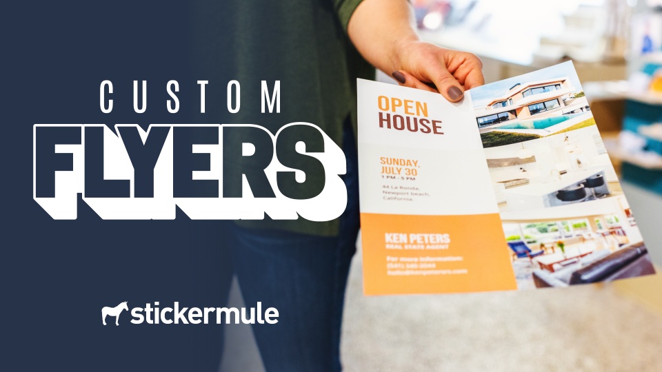 Custom flyers - Business flyer printing | Sticker Mule