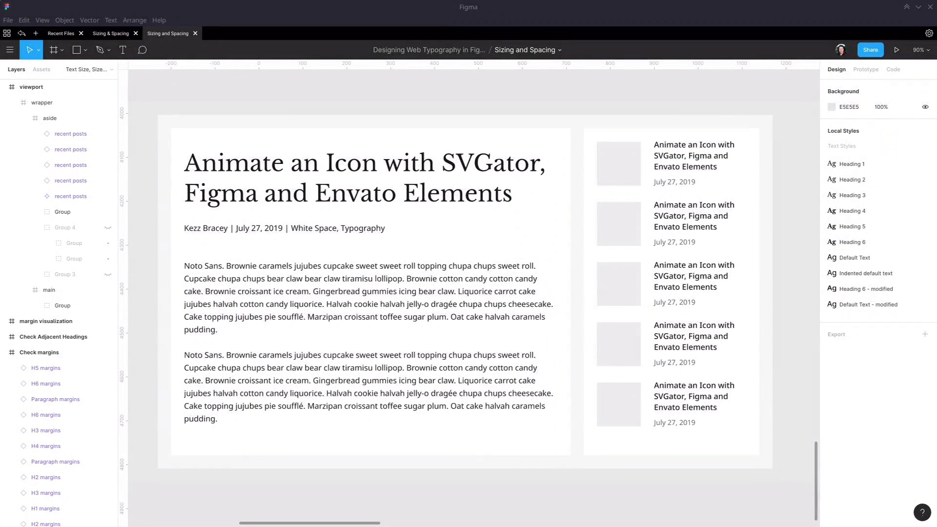 Web Typography Basics in Figma - Wrapping Up