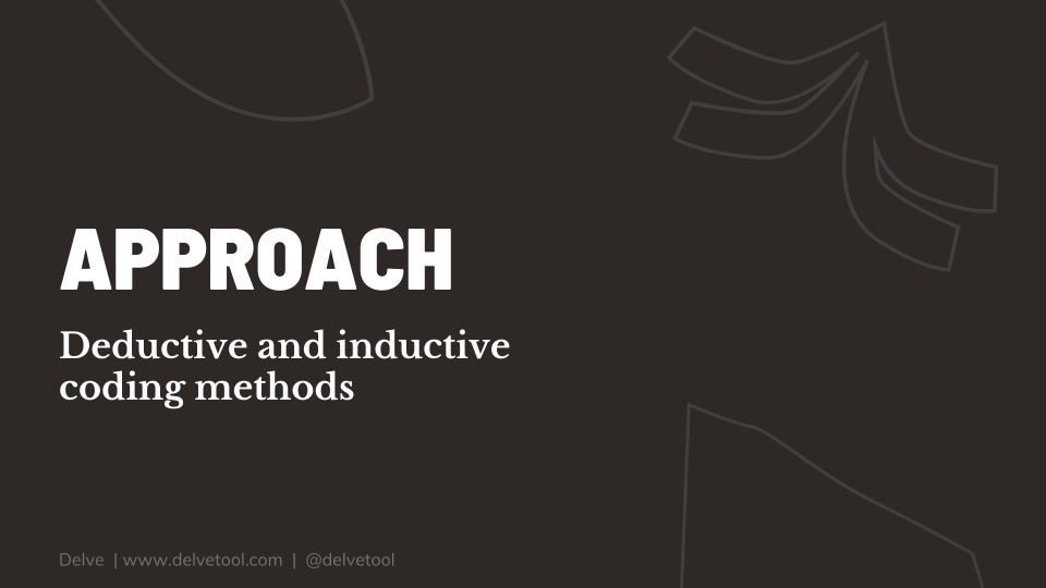 Deductive and Inductive Coding with Delve — Delve