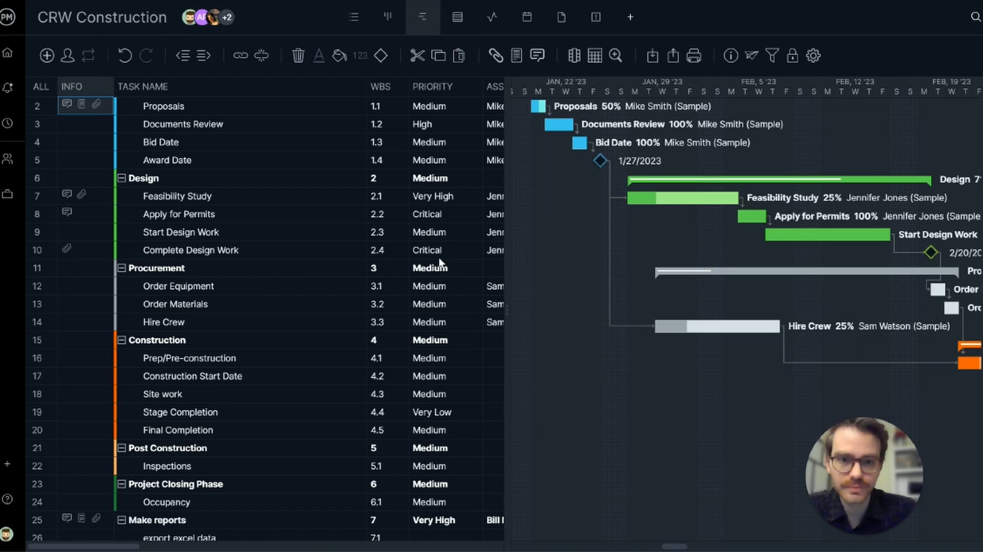 Training Academy - ProjectManager