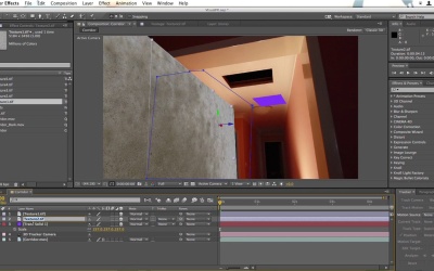 Visual Effects Compositing in Adobe After Effects - Creating the Walls