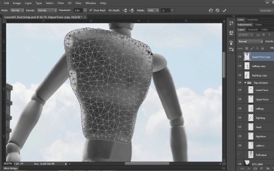 Advanced Photo Manipulation: Movie Poster Effects - Model Preparation