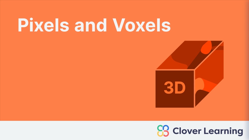 Pixels and Voxels | Video Lesson | Clover Learning