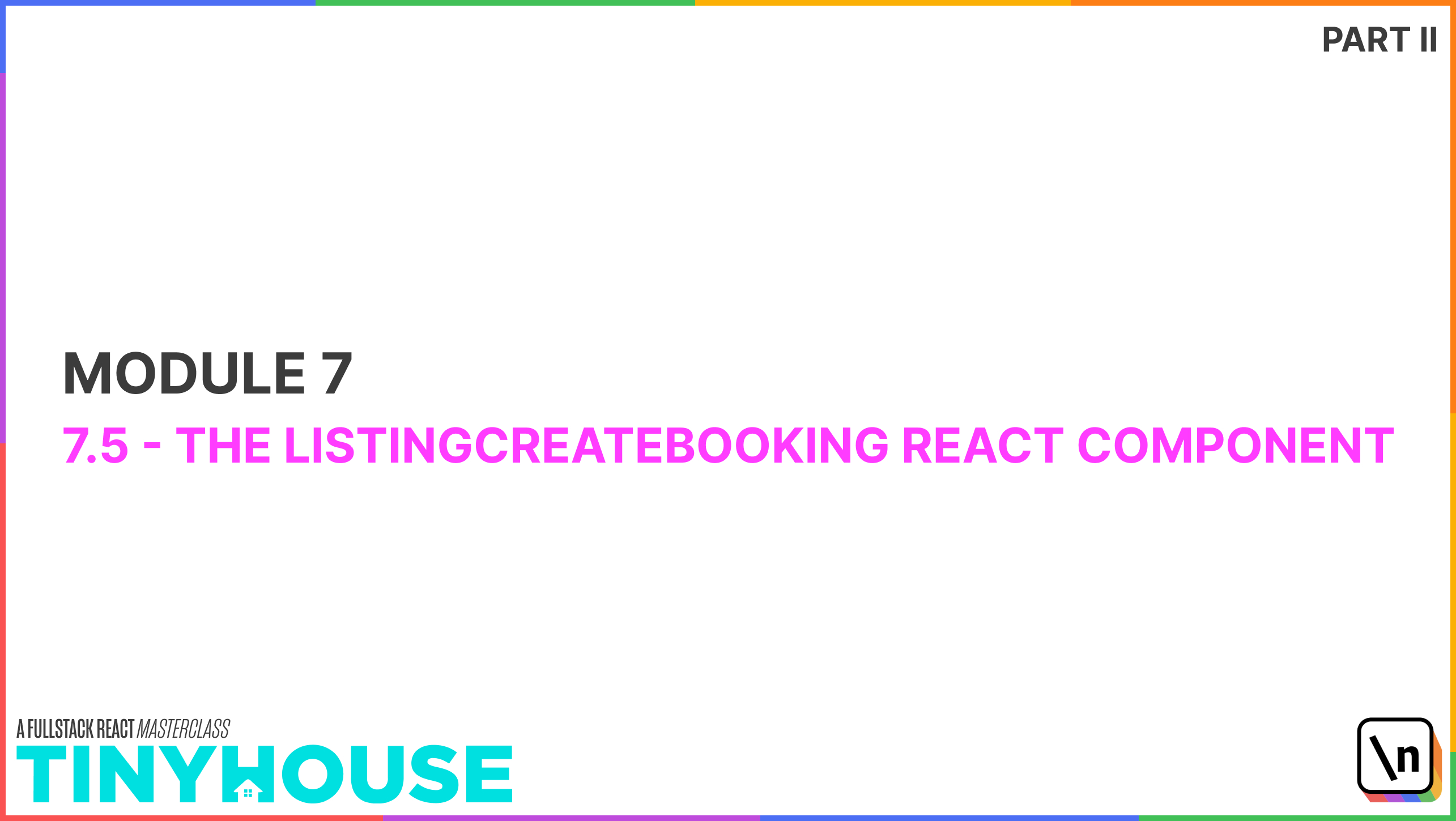 Build a Booking Form With React and GraphQL - 8.6 | newline