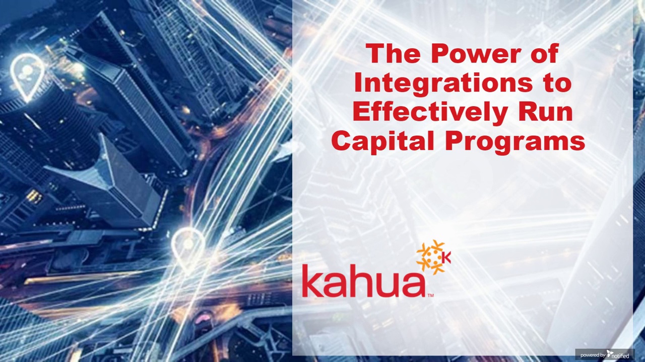 Construction Software Integrations | Kahua Webinar