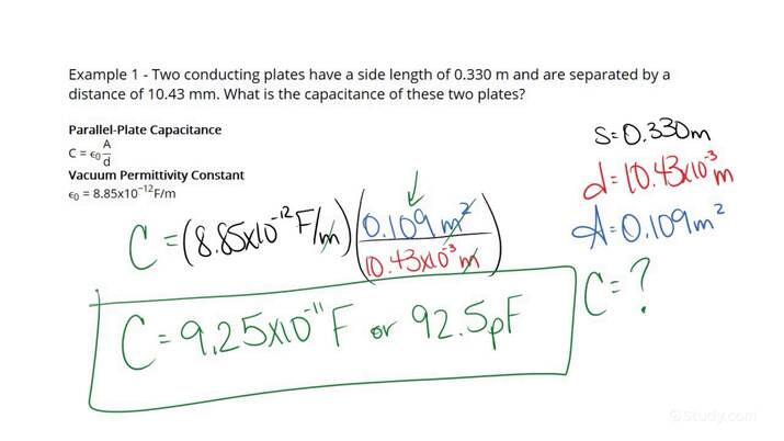 How to Calculate the Capacitance of a Parallel-Plate Conductor ... How to Calculate the Capacitance of a Parallel-Plate Conductor ...