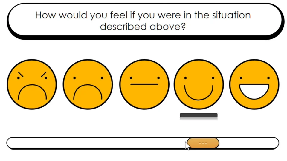Five Point Scale Faces