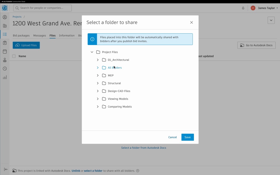 BuildingConnected and Autodesk Docs Integration | Free Trial