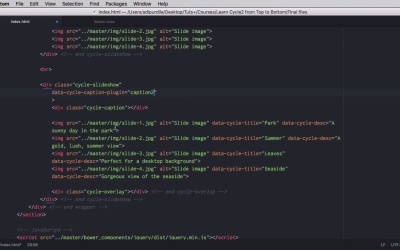Learn Cycle2 for jQuery From Top to Bottom - Caption2 and Center