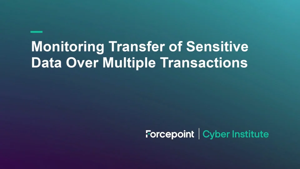 Forcepoint Cyber Institute