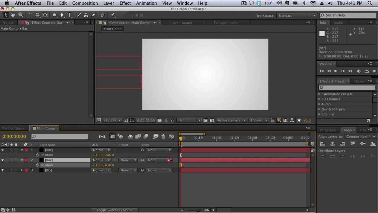 30 Days to Learn Adobe After Effects - The Graph Editor