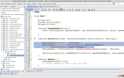 Detecting Code Smells - Inappropriate Intimacy