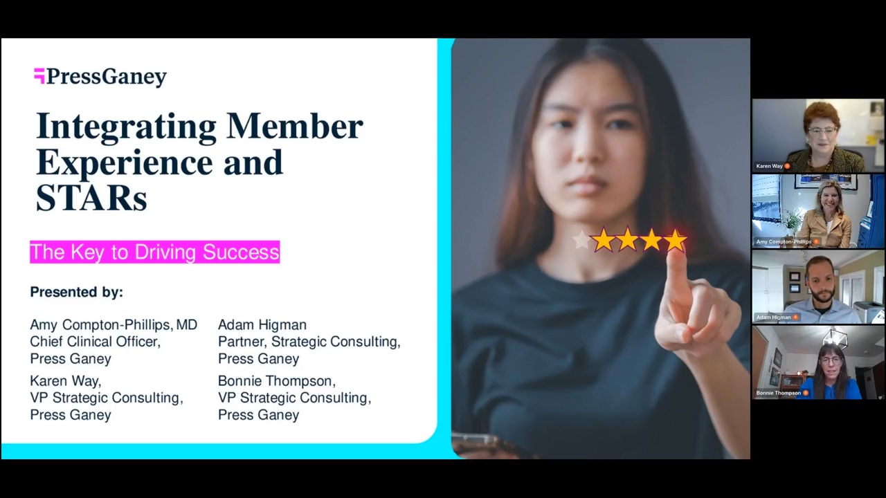 Integrating member experience and STARs: The key to driving success