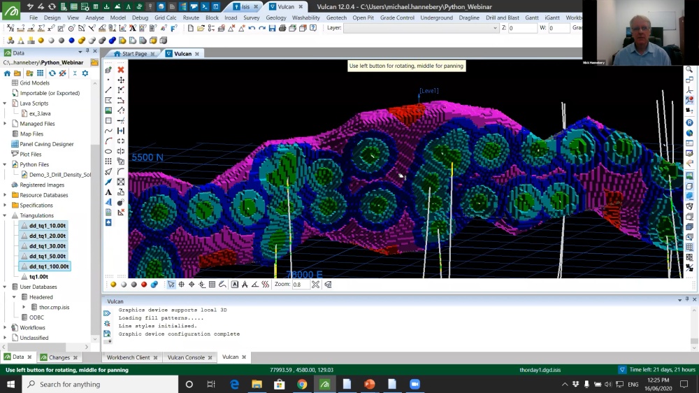 Maptek - Open your eyes to the possibilities of Python scripting