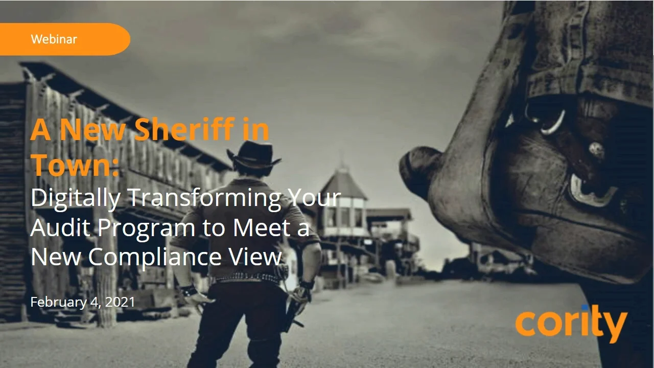Webinar: Digitally Transforming Your Audit Program to Meet a New ...