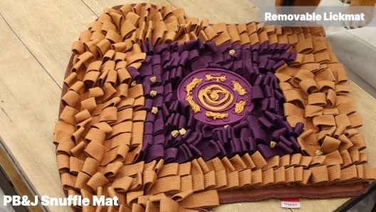 INJOYA PB & J Cat & Dog Snuffle Mat, Brown, Medium - Chewy.com