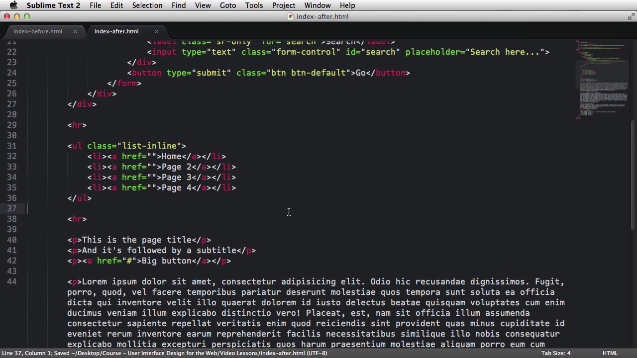 User Interface Design for the Web - Use Visual Hierarchy
