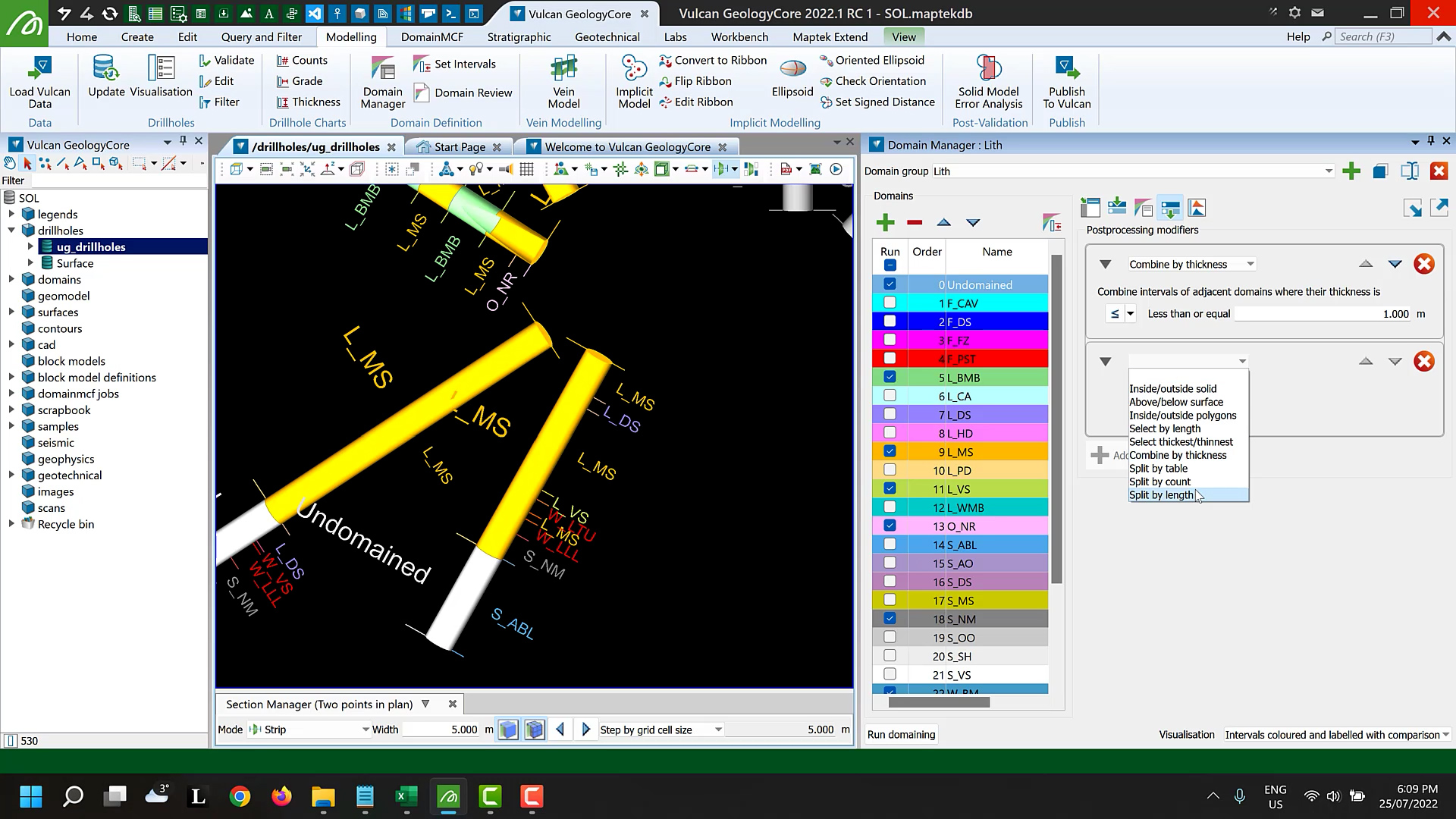 Maptek - Simplify your modelling process Part 4 – Domain rules Maptek - Simplify your modelling process Part 4 – Domain rules