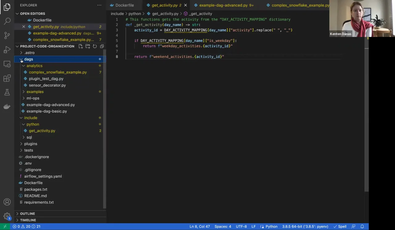 Organizing Airflow Projects with Astro CLI - Video
