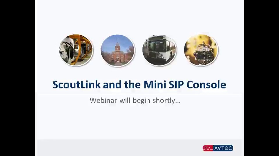 Webinar - Avtec Introduces the Mini SIP Console