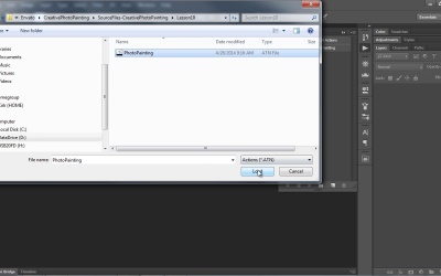 Creative Photo Effects in Adobe Photoshop - Custom Painting Panel