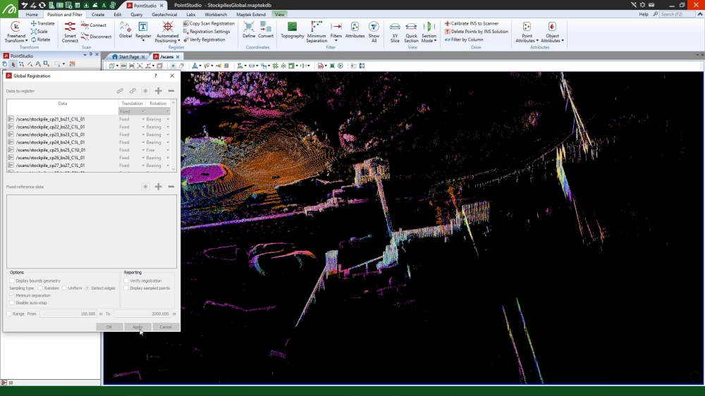 Maptek - Learn about the PointStudio Registration Online Training course