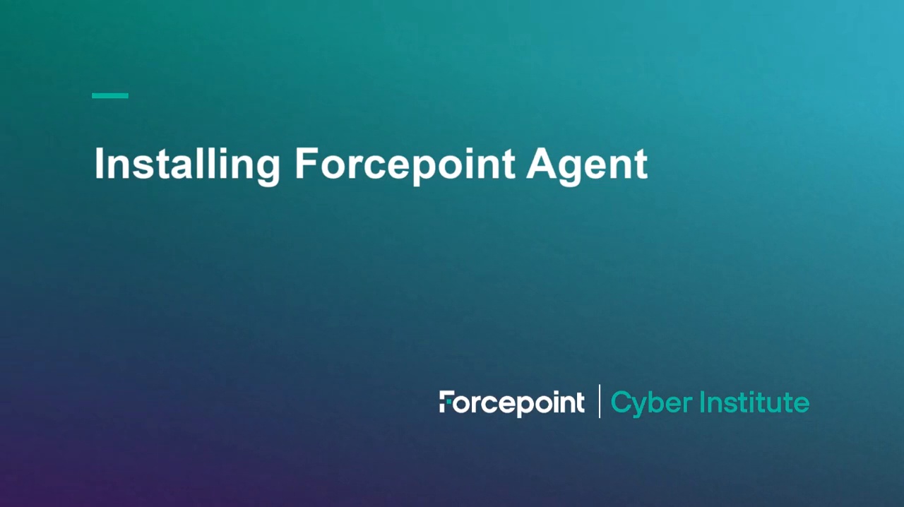 Forcepoint Cyber Institute