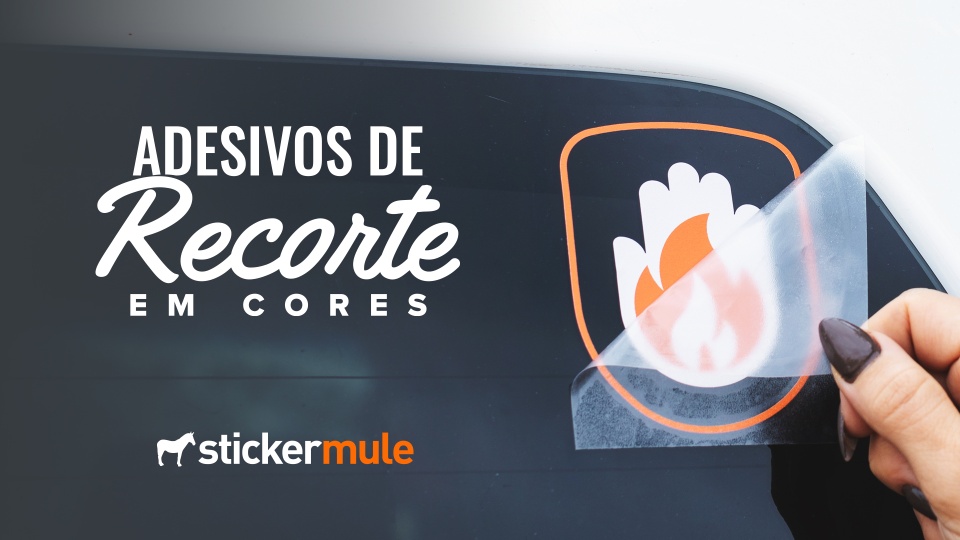 Adesivos de recorte | Frete grátis | Sticker Mule Brasil