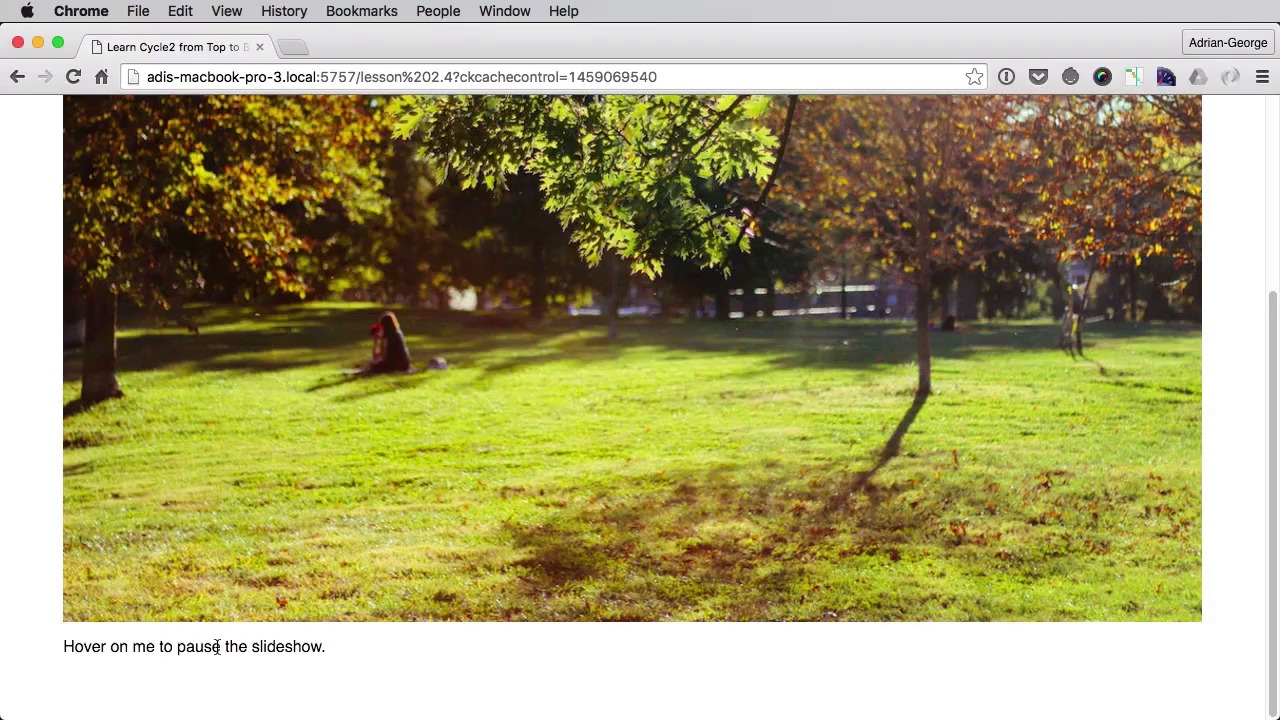 Learn Cycle2 for jQuery From Top to Bottom - Continuous Slideshow