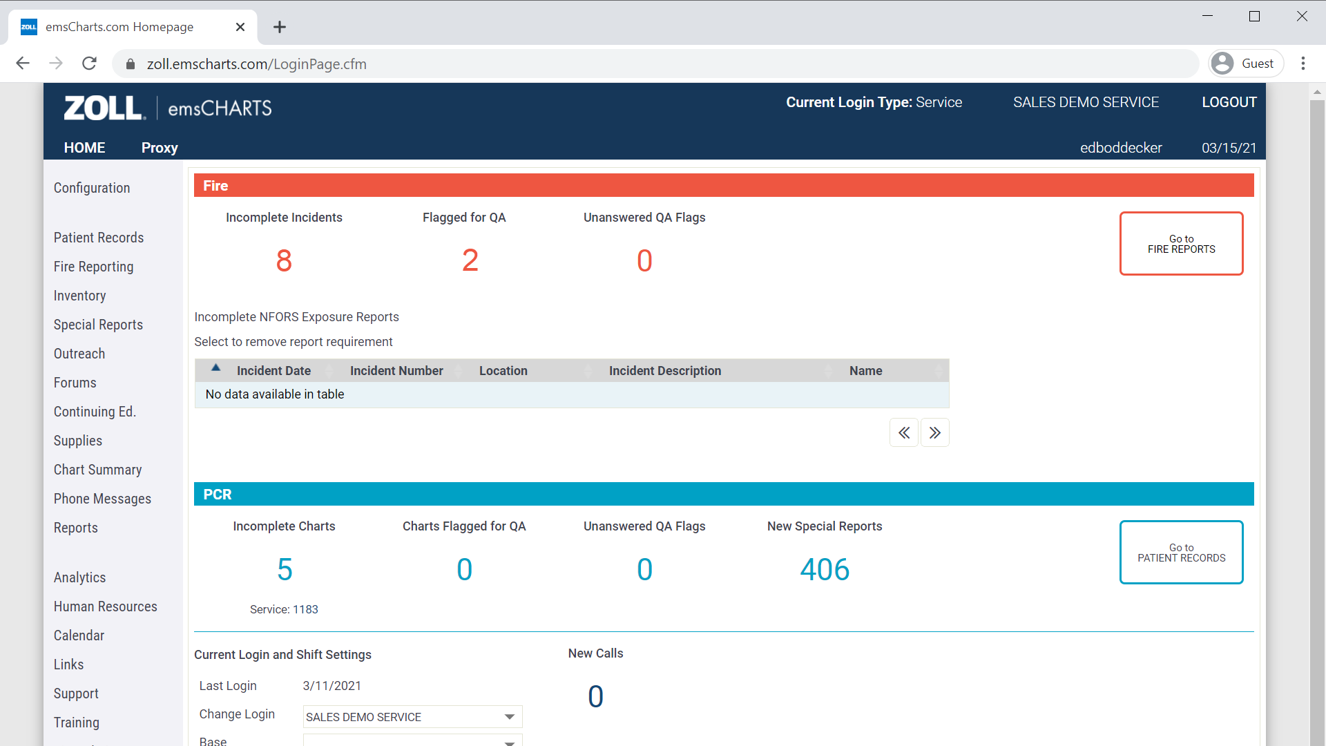 emsCharts New Look - emsCharts Videos