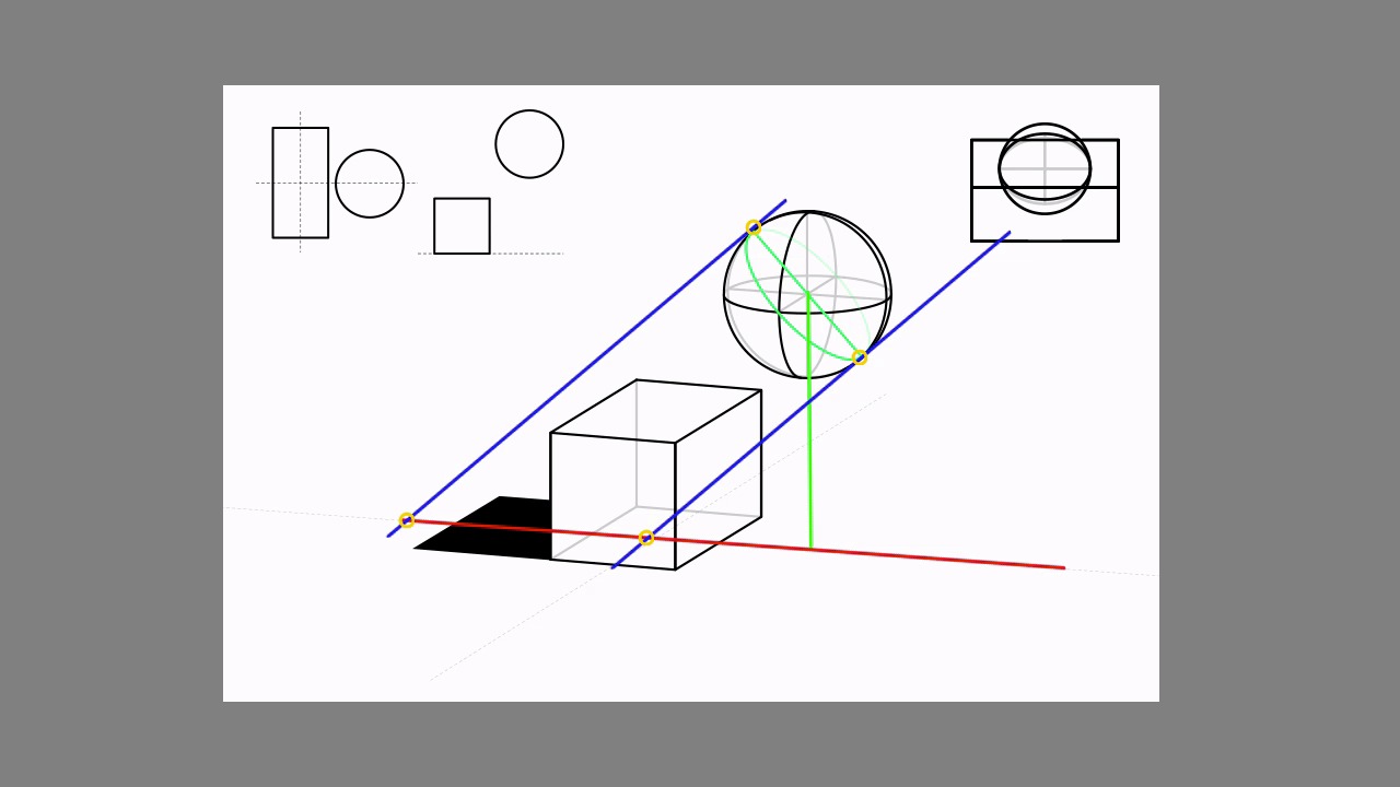 How to Shade Animals in Perspective - How to Shade a Simple Scene