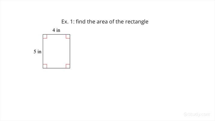 How to Find the Area of a Rectangle with Whole Number Side Lengths ...
