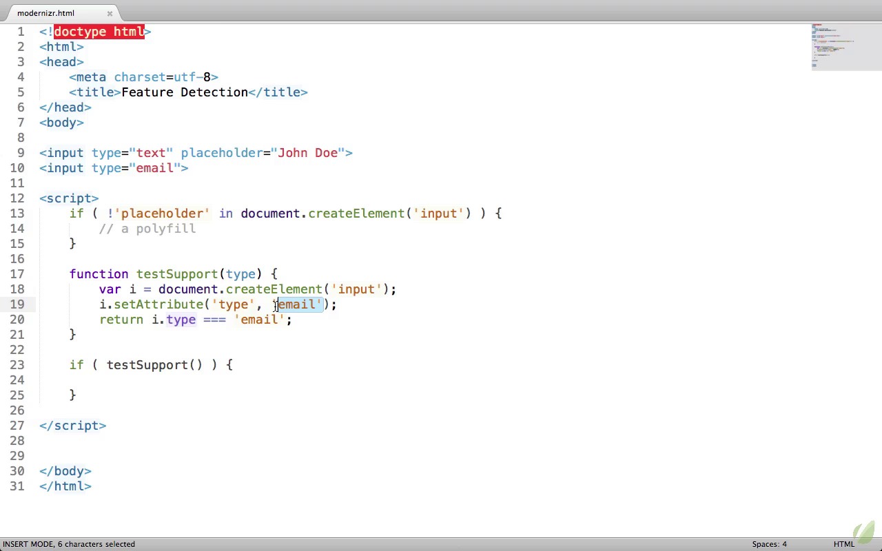 Html5 Fundamentals An Introduction To Feature Detection