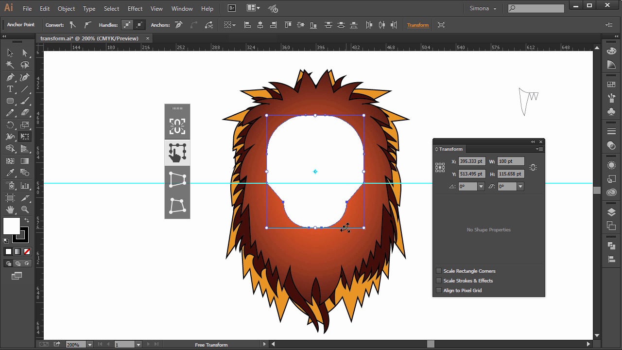 The Fundamentals of Adobe Illustrator - The Transform Tools