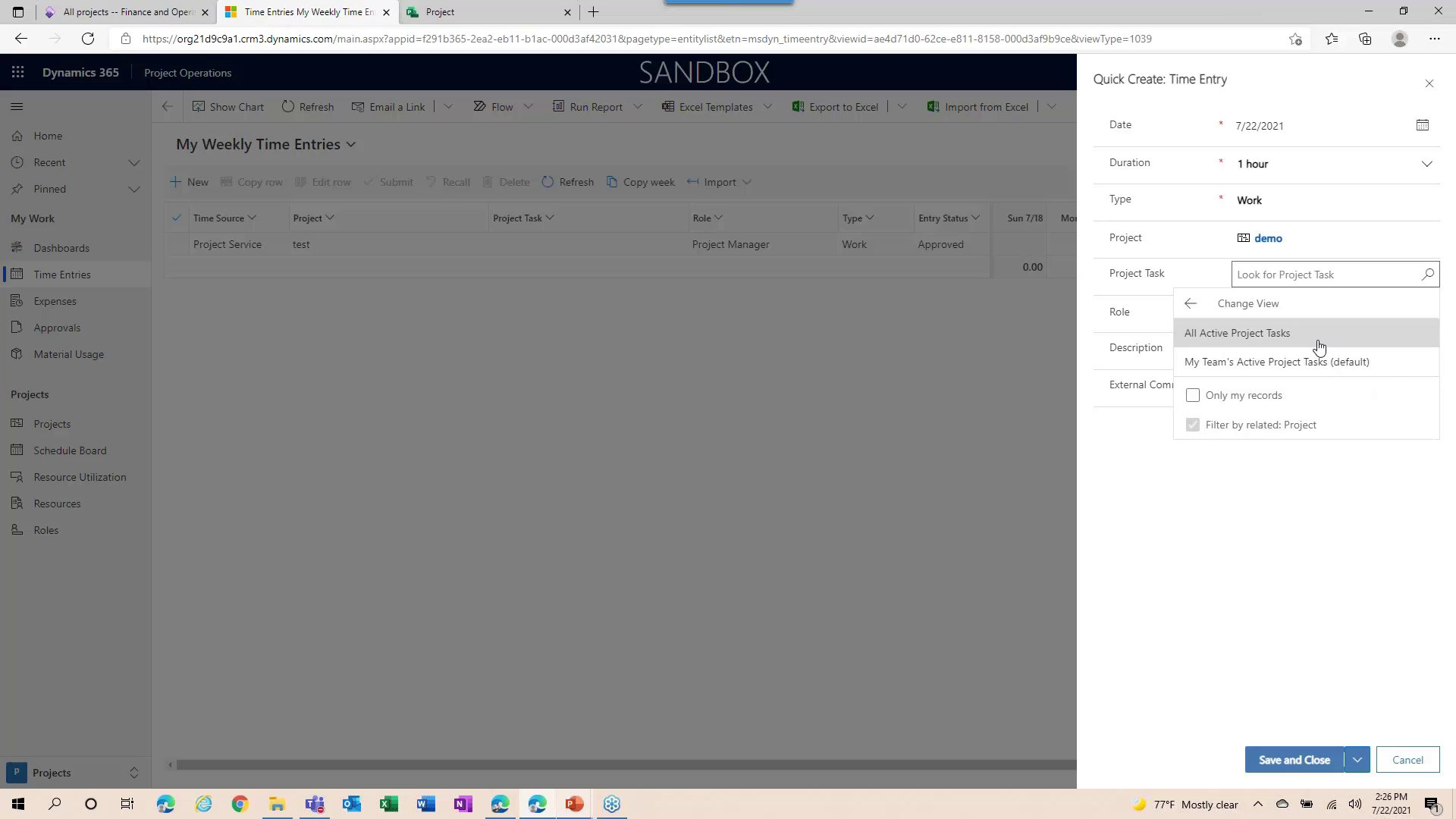 Explore How Dynamics 365 Project Operations Works with D365 Finance and ...